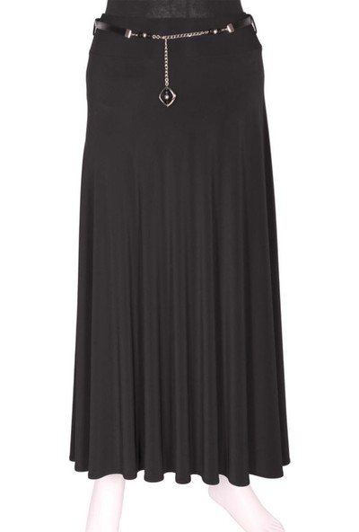 Eray Sandy Penye Kloş Siyah Etek Eray Sandy Penye Kloş Siyah Etek