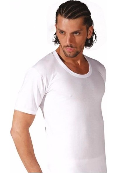 Seher Yıldızı 3'lü Pamuk Erkek Fanila Kısa Kollu