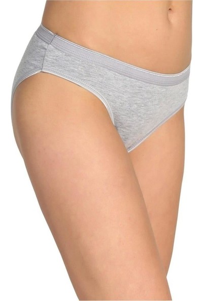 Tutku 6 Adet Elastan Düz Bikini