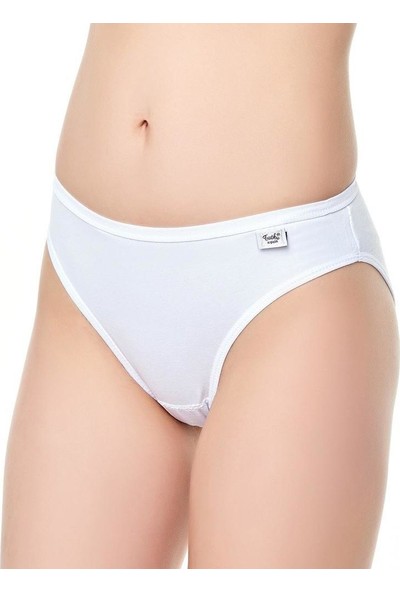 Tutku 6 Adet Elastan Düz Bikini