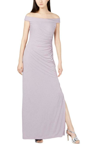 Calvin Klein Mor Sim Dantelli Kadın Abiye Elbise Calvin Klein Mor Sim Dantelli Kadın Abiye Elbise