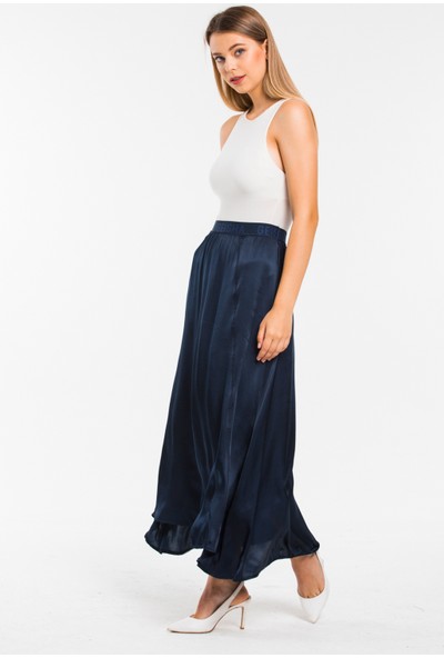 Perla Blanca Lacivert Trend Etek