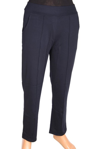 Barem Ütü Izli Mevsimlik Lacivert Pantolon Barem Ütü Izli Mevsimlik Lacivert Pantolon