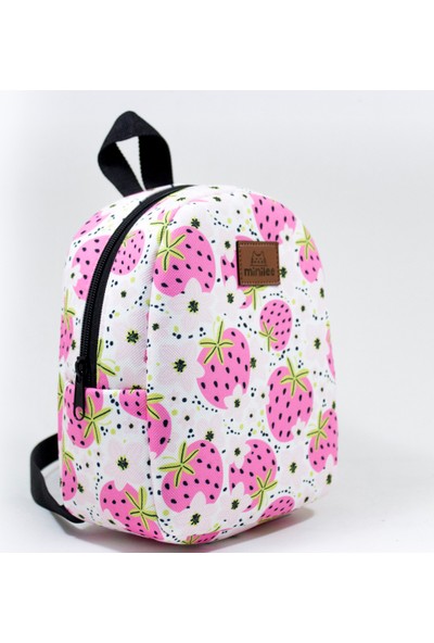 Minilee - Çilek Bahçesi 0-8 Yaş Çocuk Sırt Çantası