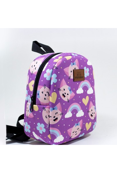Minilee - Mutlu Kediler 0-8 Yaş Çocuk Sırt Çantası