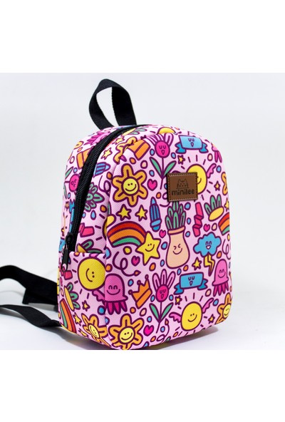 Minilee - Gülen Yüzler 0-8 Yaş Çocuk Sırt Çantası