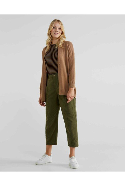 Benetton Yanları Panelli Pantolon