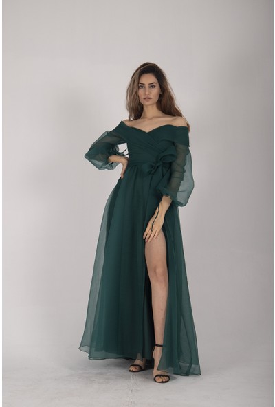 Belamore Kadın Zümrüt Abiye 1301583.123