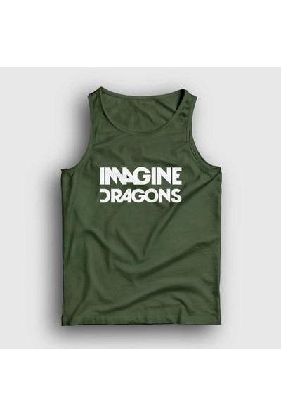 Presmono Unisex Haki Logo V2 Imagine Dragons Atlet Presmono Unisex Haki Logo V2 Imagine Dragons Atlet