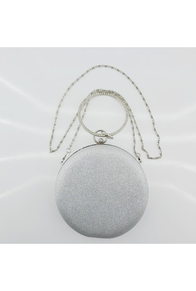 Celnes Yuvarlak Abiye Çantası