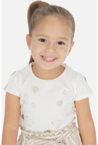 Mayoral Çocuk Gomlek-Kısakol-Kalp