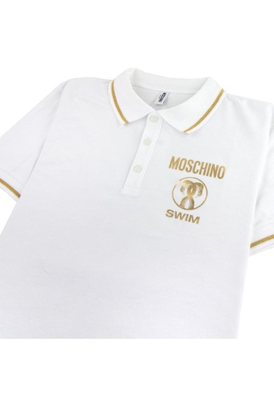 Moschino Erkek Polo T-Shirt