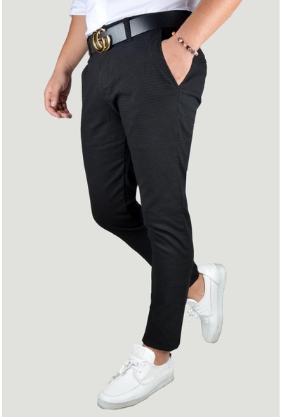 Terapi Men Erkek Keten Pantolon 9Y-2200196-008 Siyah Terapi Men Erkek Keten Pantolon 9Y-2200196-008 Siyah