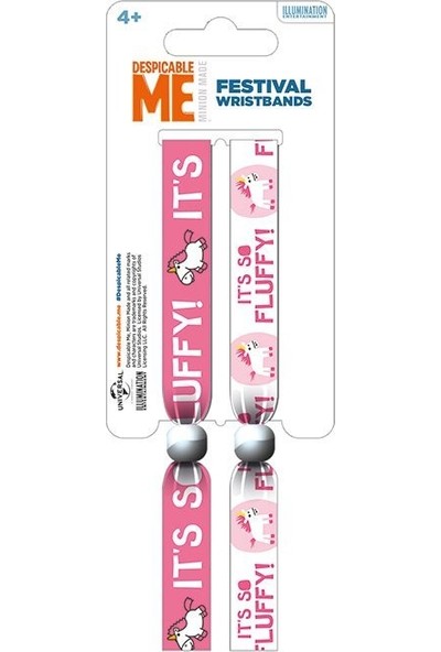 Pyramid International Festival Bilekliği Despicable Me It's So Fluffy Pyramid International Festival Bilekliği Despicable Me It's So Fluffy