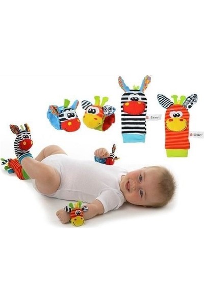 Sozzy Toys Çıngıraklı Çorap ve Bileklik Seti SZY101