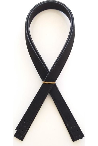 Angel Çanta Akssesuar Süet Suni Deri Siyah Çift Sap 80X2 cm Angel Çanta Akssesuar Süet Suni Deri Siyah Çift Sap 80X2 cm