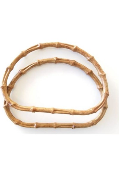 Angel Çanta Aksesuar Bambu Görünümlü Plastik Çanta Sapı B17