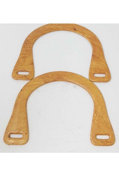 Angel Çanta Aksesuar Bambu Görünümlü Plastik Çanta Sapı