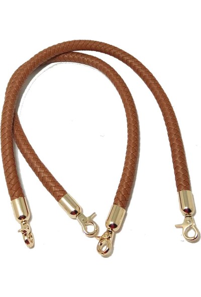 Angel Çanta Aksesuar Örme Çanta Sapı, Taba Renk Angel Çanta Aksesuar Örme Çanta Sapı, Taba Renk