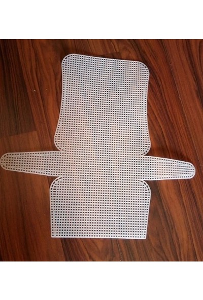 Angel Çanta Aksesuar 22X43 Cm Çanta Şeklinde Plastik Kanvas