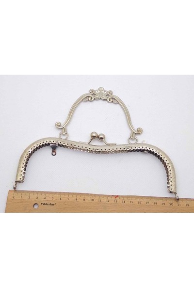 Angel Çanta Aksesuar 21 Cm Gümüş Çanta Klipsi