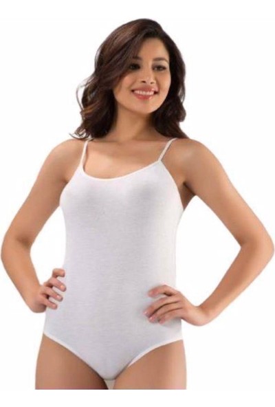 Kota 6001 Kadın Ip Askılı Çıtçıtlı Body