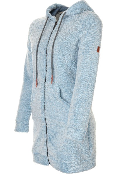 New Performance Cepli Kapüşonlu Peluş Kaban New Performance Cepli Kapüşonlu Peluş Kaban