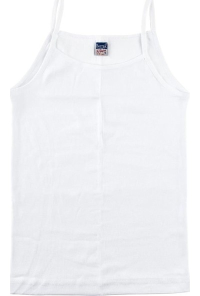 Berrak 2520 Kız Çocuk Atlet Mat Biyeli Ip Askılı Ribana 3'lü Paket