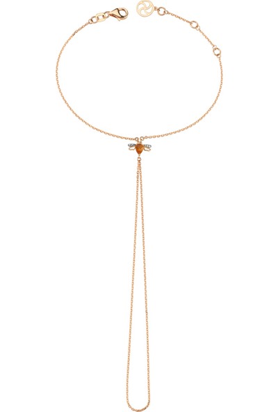 Bee Goddess Petek Arı Xs Sitrin&Pırlanta Şahmeran Bee Goddess Petek Arı Xs Sitrin&Pırlanta Şahmeran