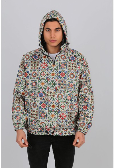 Penyelüx Penyelux Erkek Karo Desen Yağmurluk