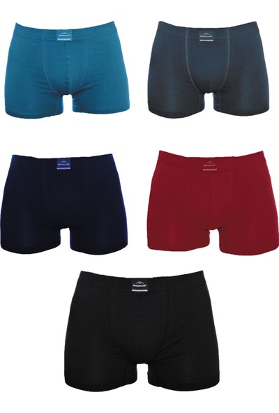 Malabadi Erkek Boxer 5 Li Paket Pamuklu Baksır 5MLB74 Malabadi Erkek Boxer 5 Li Paket Pamuklu Baksır 5MLB74