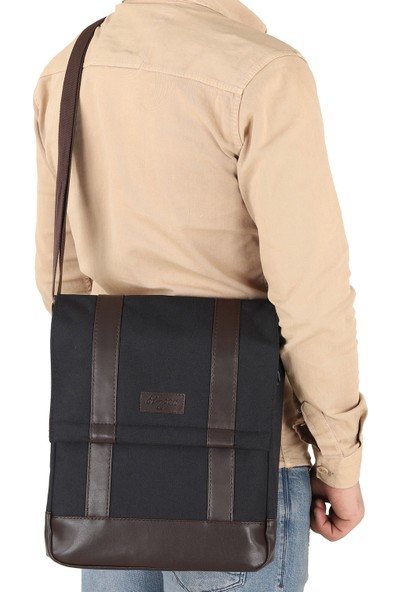 Bizoon 373 Laptop Bölmeli Omuz Askılı Çapraz Postacı Çanta