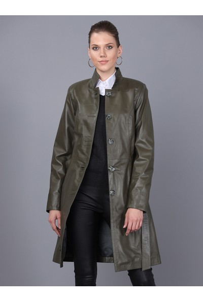 Basics&more Kadın Deri Ceket - B3034 Basics&more Kadın Deri Ceket - B3034