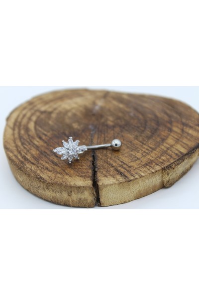 Giraffe Cerrahi Çelik Piercing Göbek