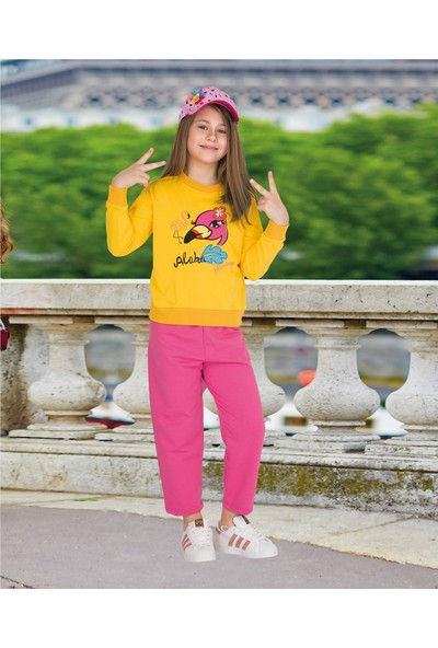 Penyelüx Flamingo Kız Çocuk Eşofman Takımı