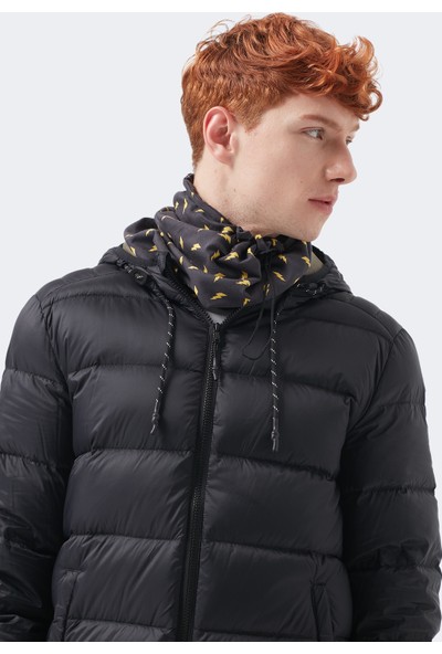 Mavi Erkek Şimşek Baskılı Antrasit Boyunluk 092410-32162