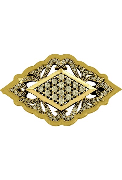 Silverlina Gümüş Otantik Broş