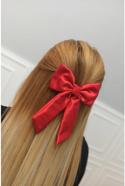 ÇLK Accessories Saten Fiyonk Otomatik Toka