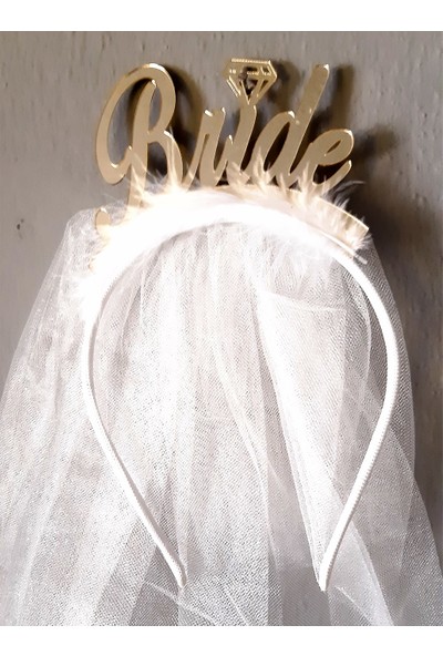 AÇK Bride To Be Tüllü Taç