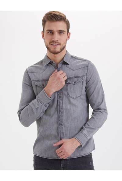 Loft 2012924 Erkek Gömlek Long Sleeve