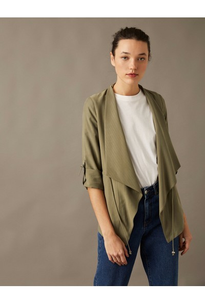 Koton Kadın Beli Bağlamalı Ceket