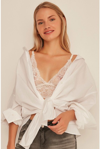 C&City 7501 Kadın Bralet Sütyen Ekru C&City 7501 Kadın Bralet Sütyen Ekru