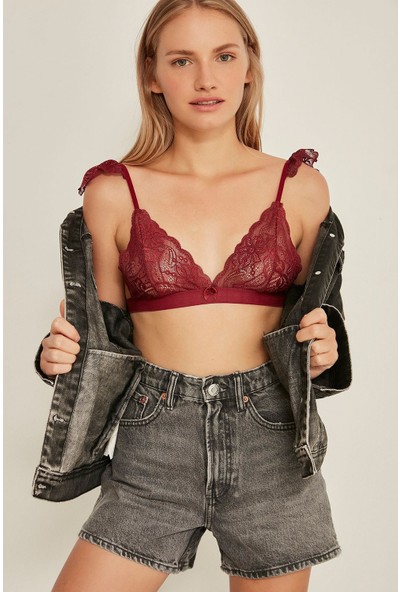 C&City 7502 Kadın Bralet Sütyen Bordo C&City 7502 Kadın Bralet Sütyen Bordo