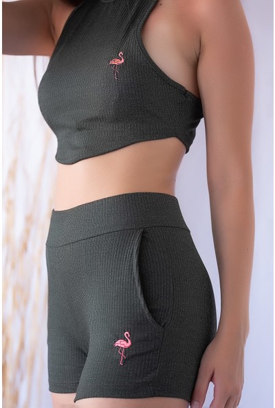 C&City Flamingo Kadın Şort