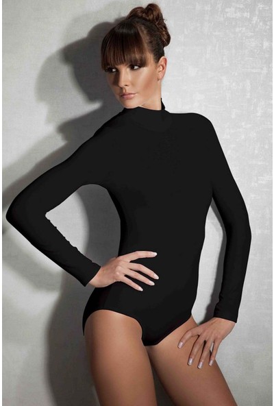 Doreanse Siyah Kadın Body 12407