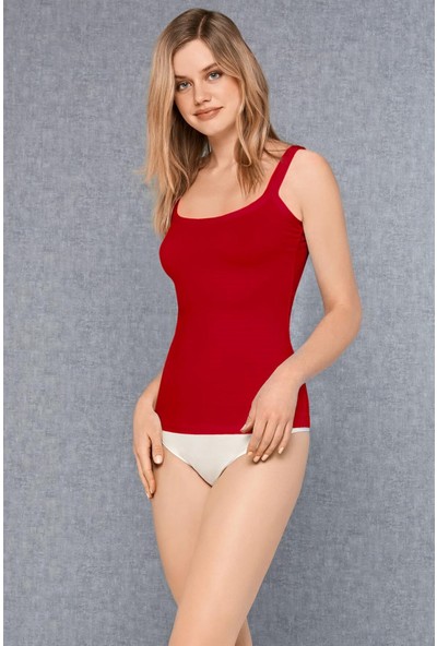 Doreanse Kırmızı Kadın Atlet 9111