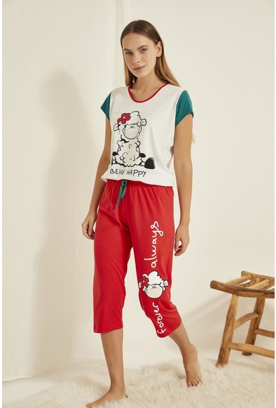 Good Look Kadın Kısa Kol Kapri Takım 10930000 Good Look Kadın Kısa Kol Kapri Takım 10930000