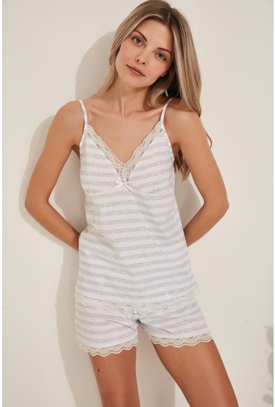 Vienetta Kadın Ip Askılı Şortlu Takım 9090720000