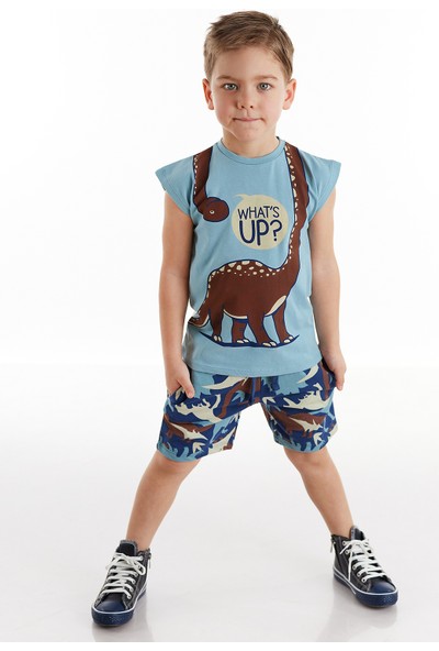 Denokids Titan Yaz Erkek Çocuk Şort Takım Denokids Titan Yaz Erkek Çocuk Şort Takım