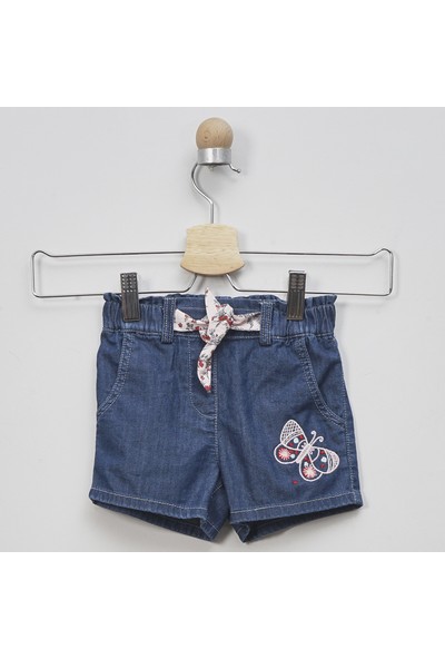 Panço Kız Bebek Denim Şort 2011Gb07011